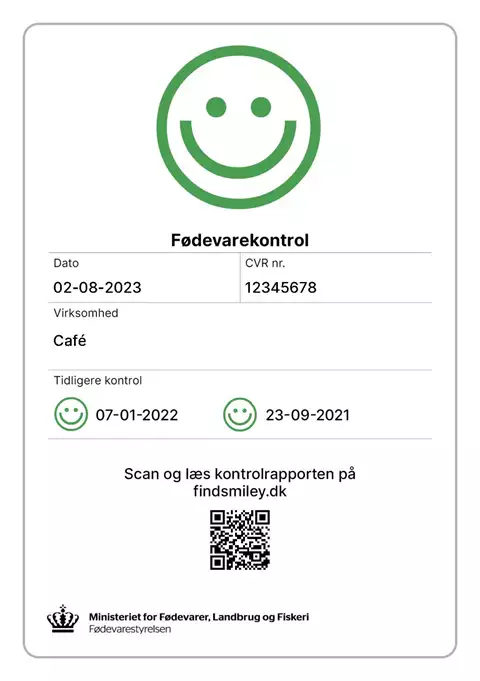 Smiley - Food inspection - Ministry of Food, Agriculture and Fisheries ...